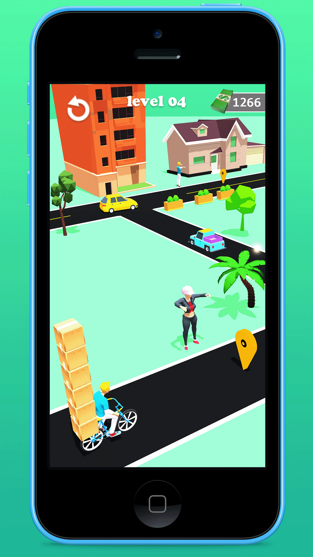 Newspaper Delivery Boy Bike Game: Paper Delivery Boy Bike Driving Game ...