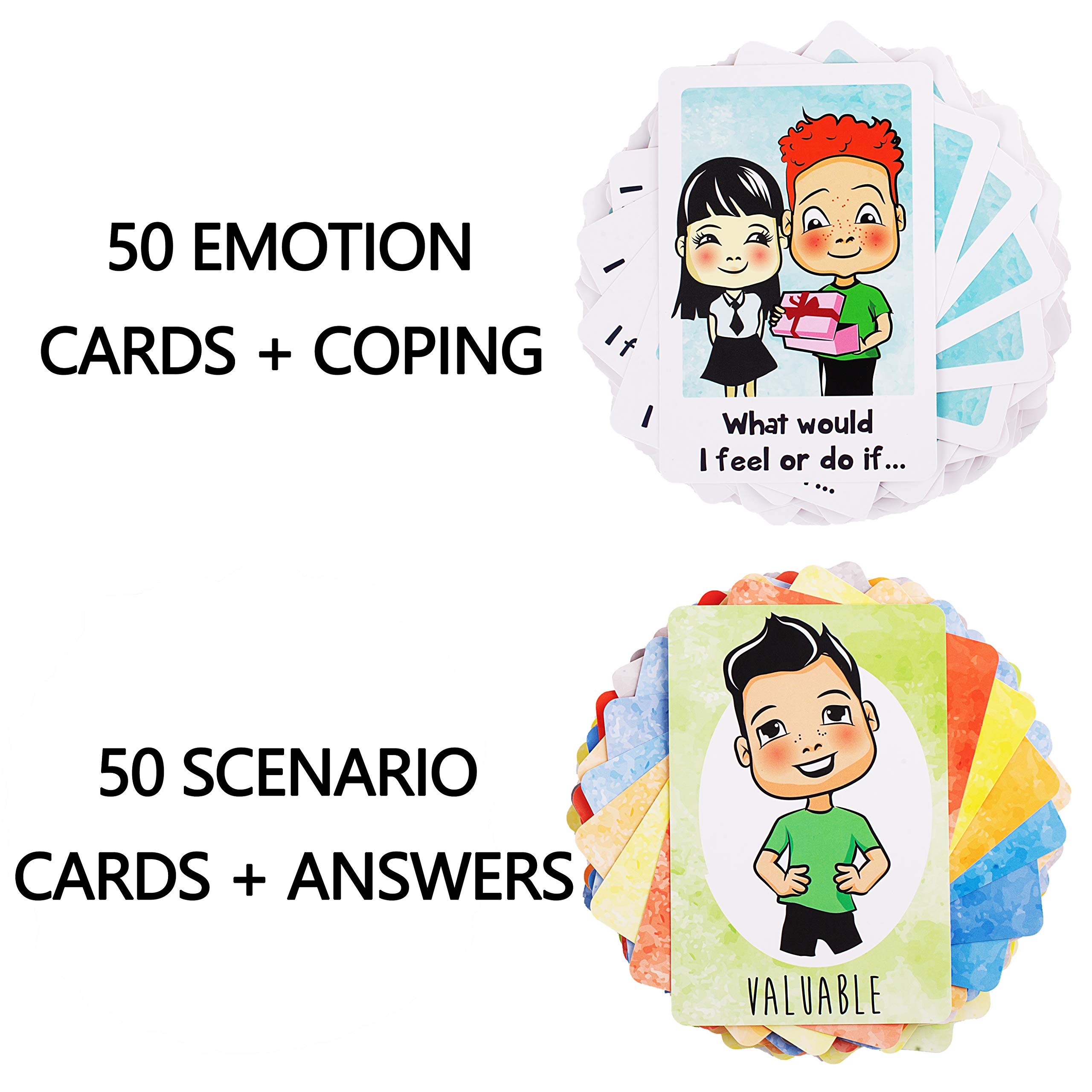 Buy Feelings Flashcards Emotion Flash Cards for Toddlers Social ...