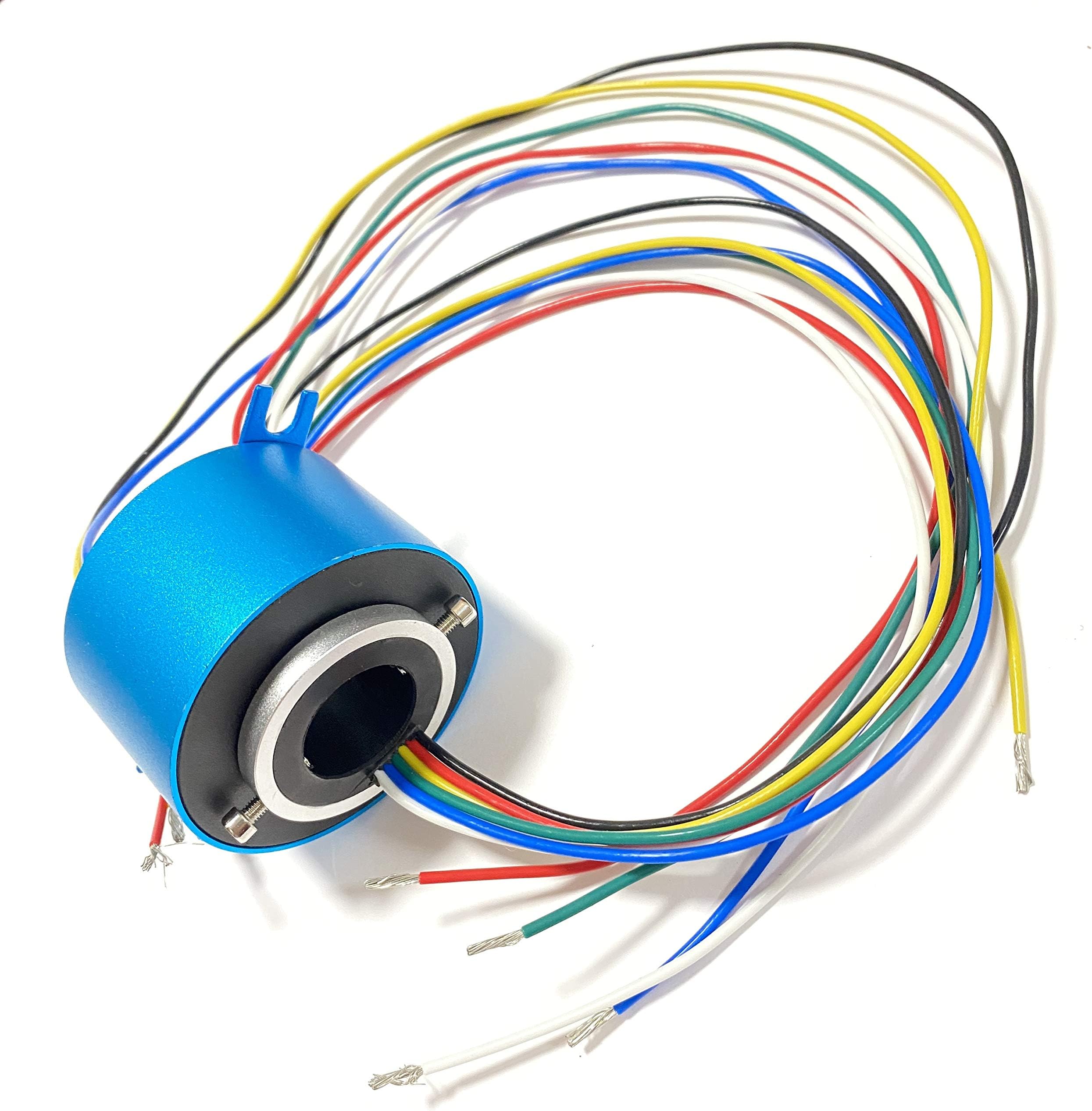 Amazon.com: Taidacent Through Hole Conductive Rotary Slip Rings ...
