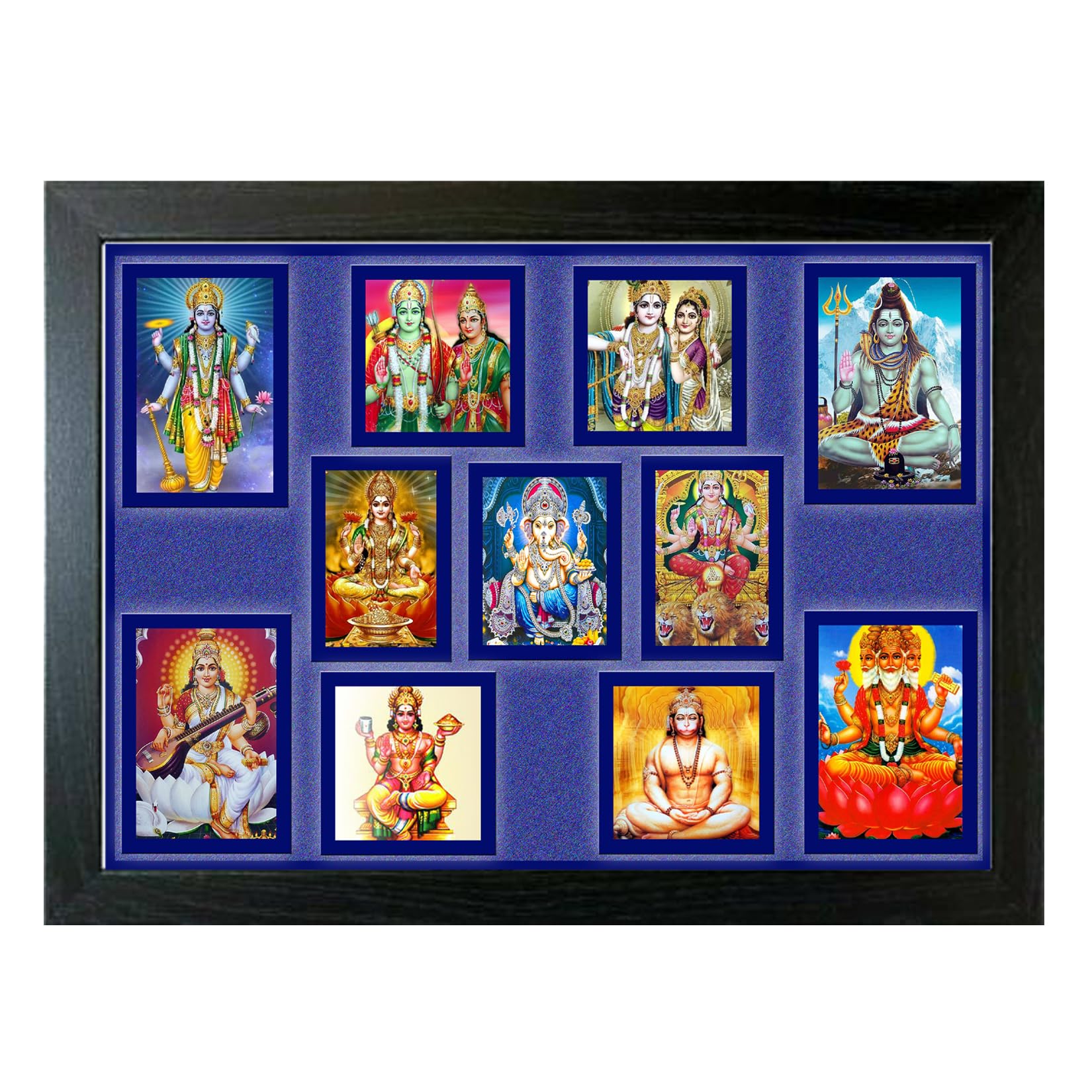 LOKANJ All Gods in One Frame for Pooja | Lord Hindu Religion Devi Devta ...