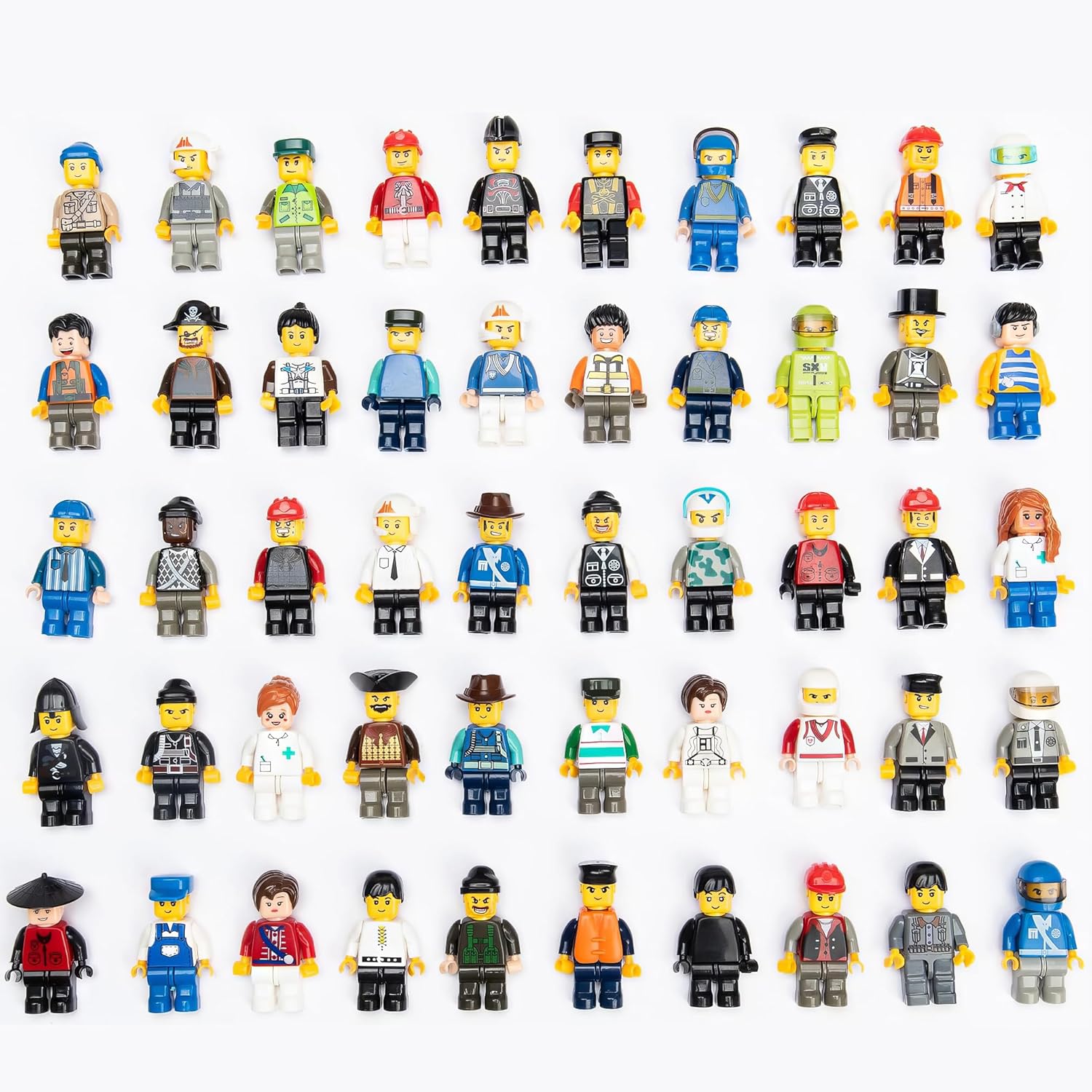 Amazon.com: Jeemiter Minifigure Mystery Pack, 40-60 Random Minifigs for ...