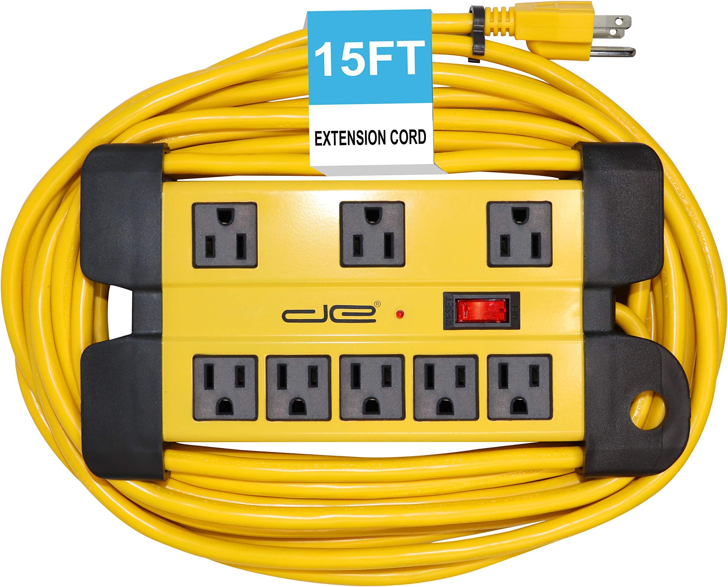 Amazon.com: CRST Heavy Duty Power Strip with USB (3.1A),10-Outlet Metal ...