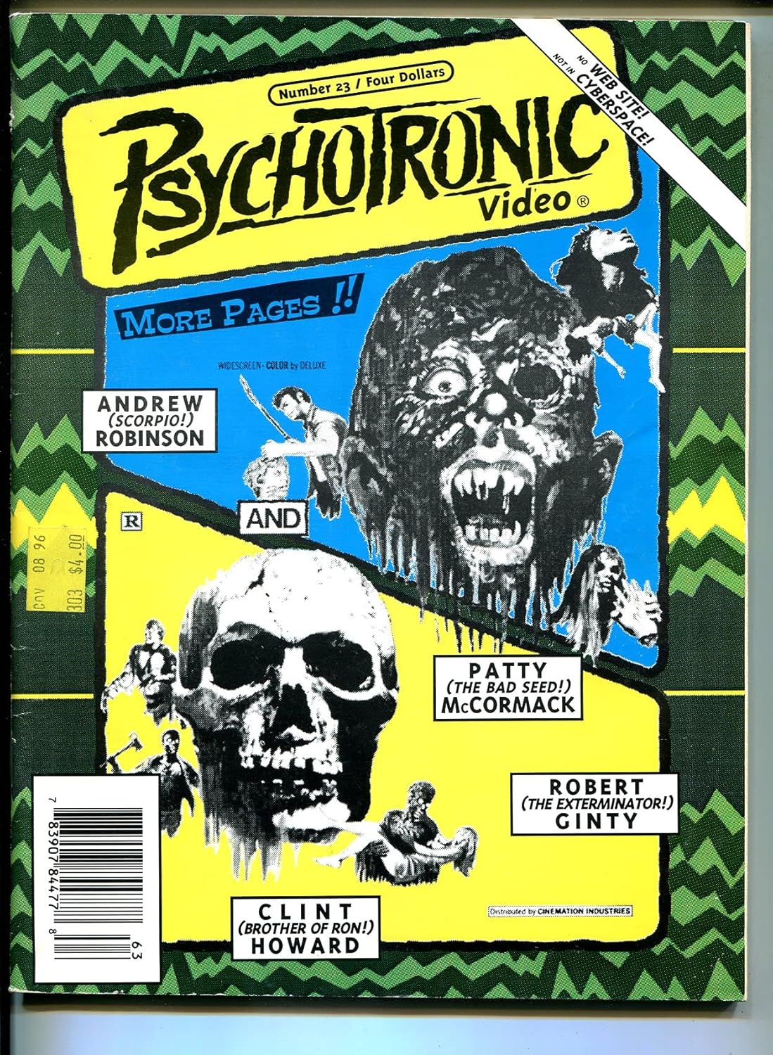 Amazon.com: Psychotronic Video #23-1997-Patty McCormac-0horror films ...