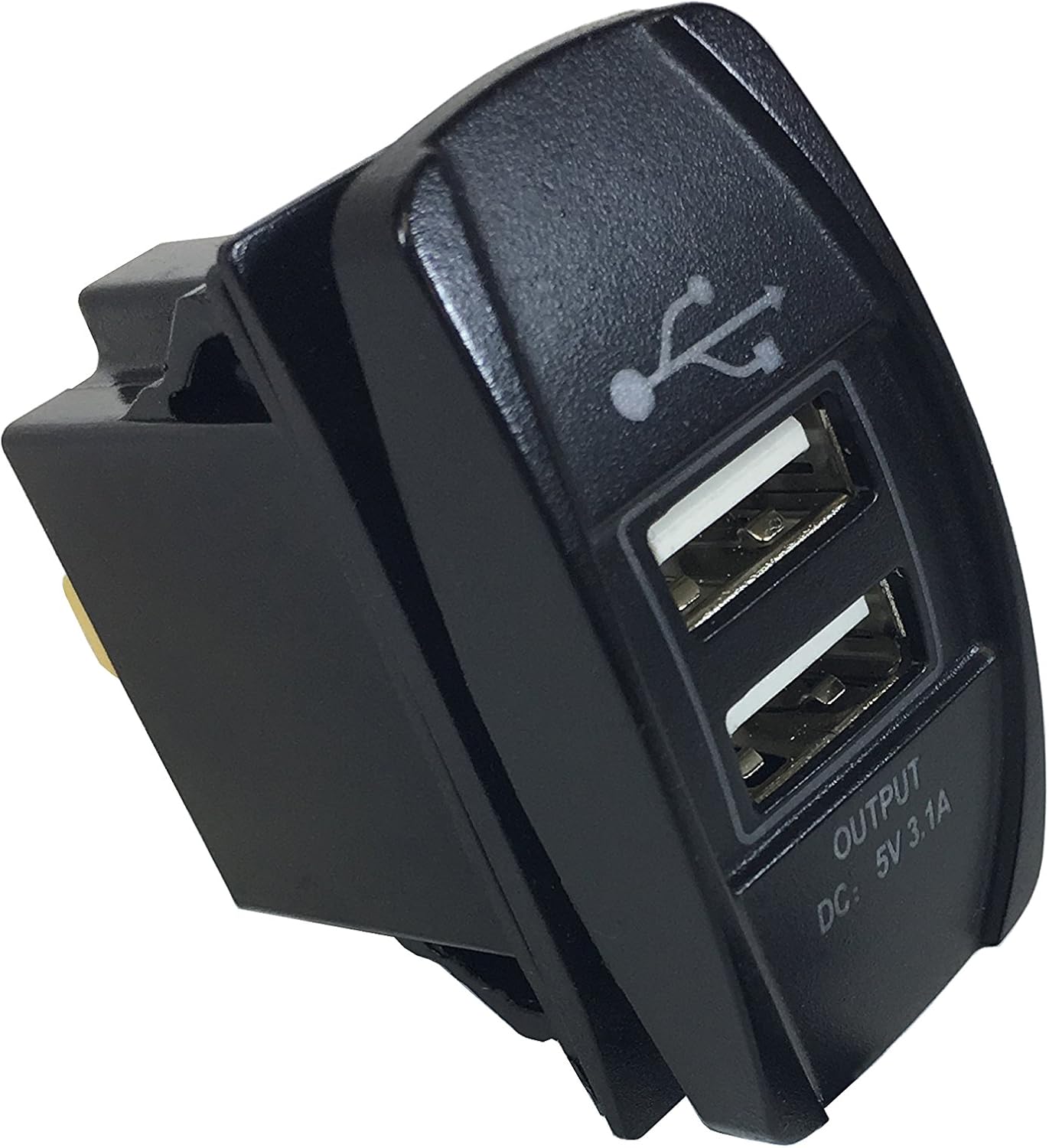 Amazon.com: Wirthco Engineering Inc 20603 Rectangular Dual USB Port ...