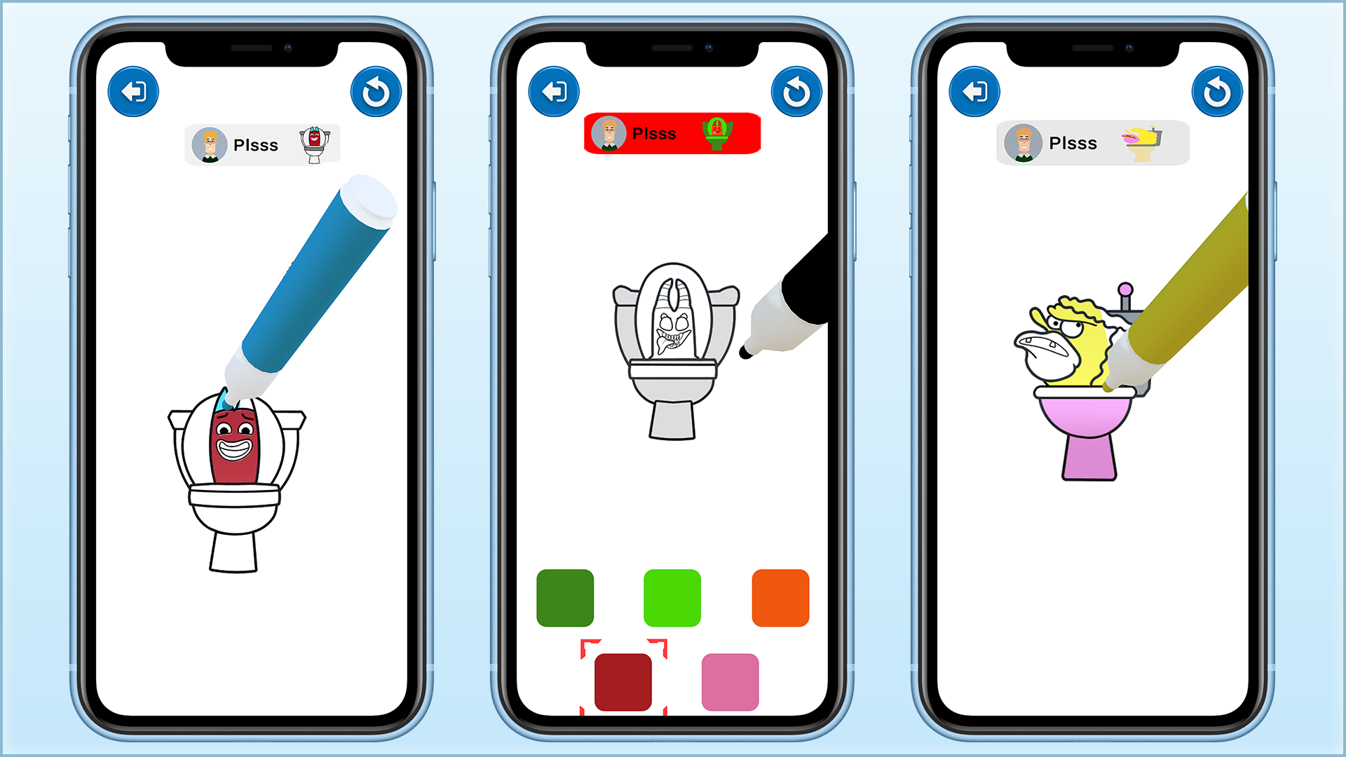 Monster Coloring ASMR Draw Puzzle Rush: Painting Book Brain Puzzle ...