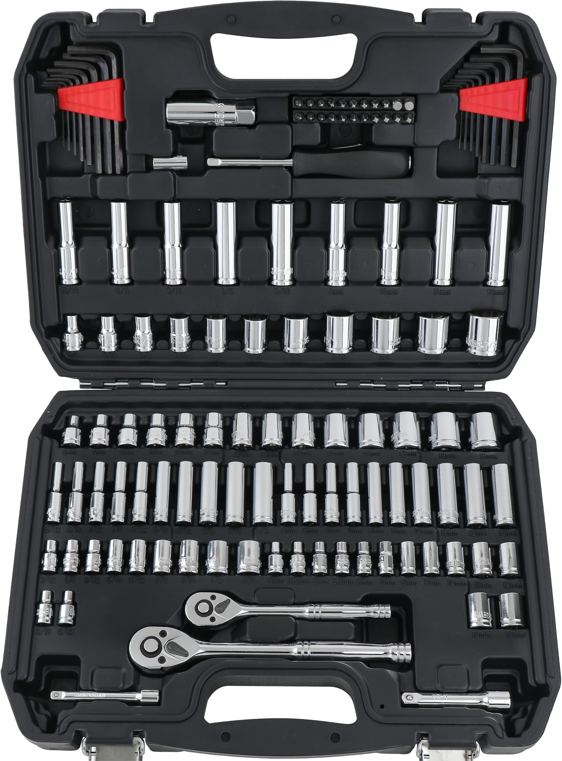 Amazon Basics Socket Set (123 Piece) : Amazon.co.uk: DIY & Tools