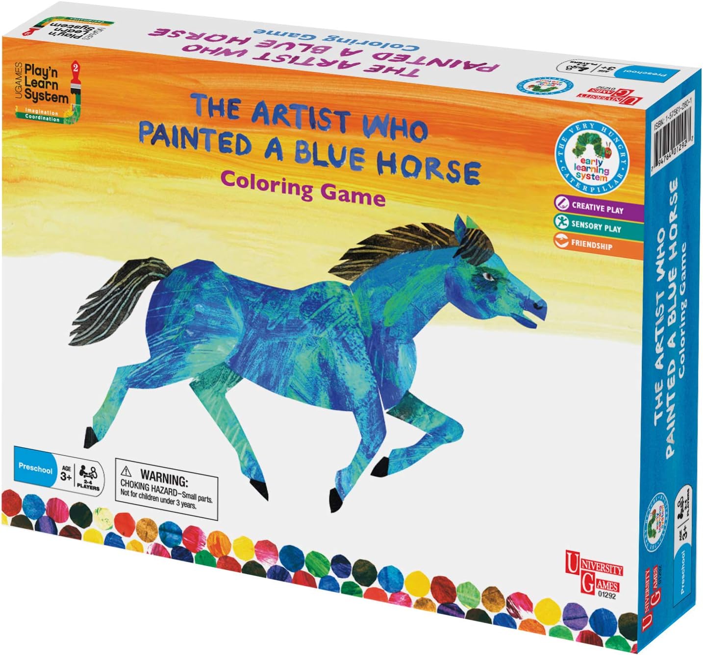 Amazon.com: The Artist Who Painted a Blue Horse Coloring Game : Toys ...