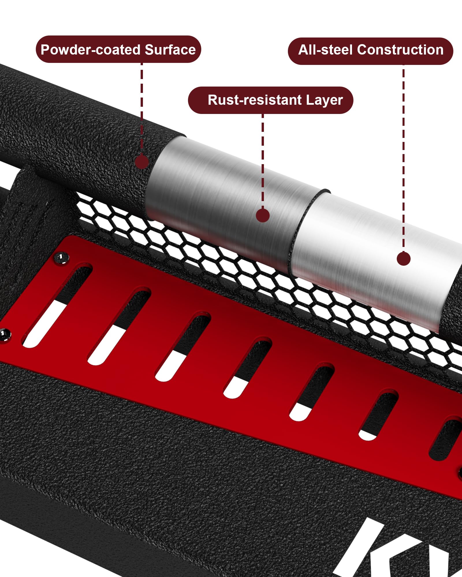 Snapklik.com : KYBOLT Running Boards Compatible