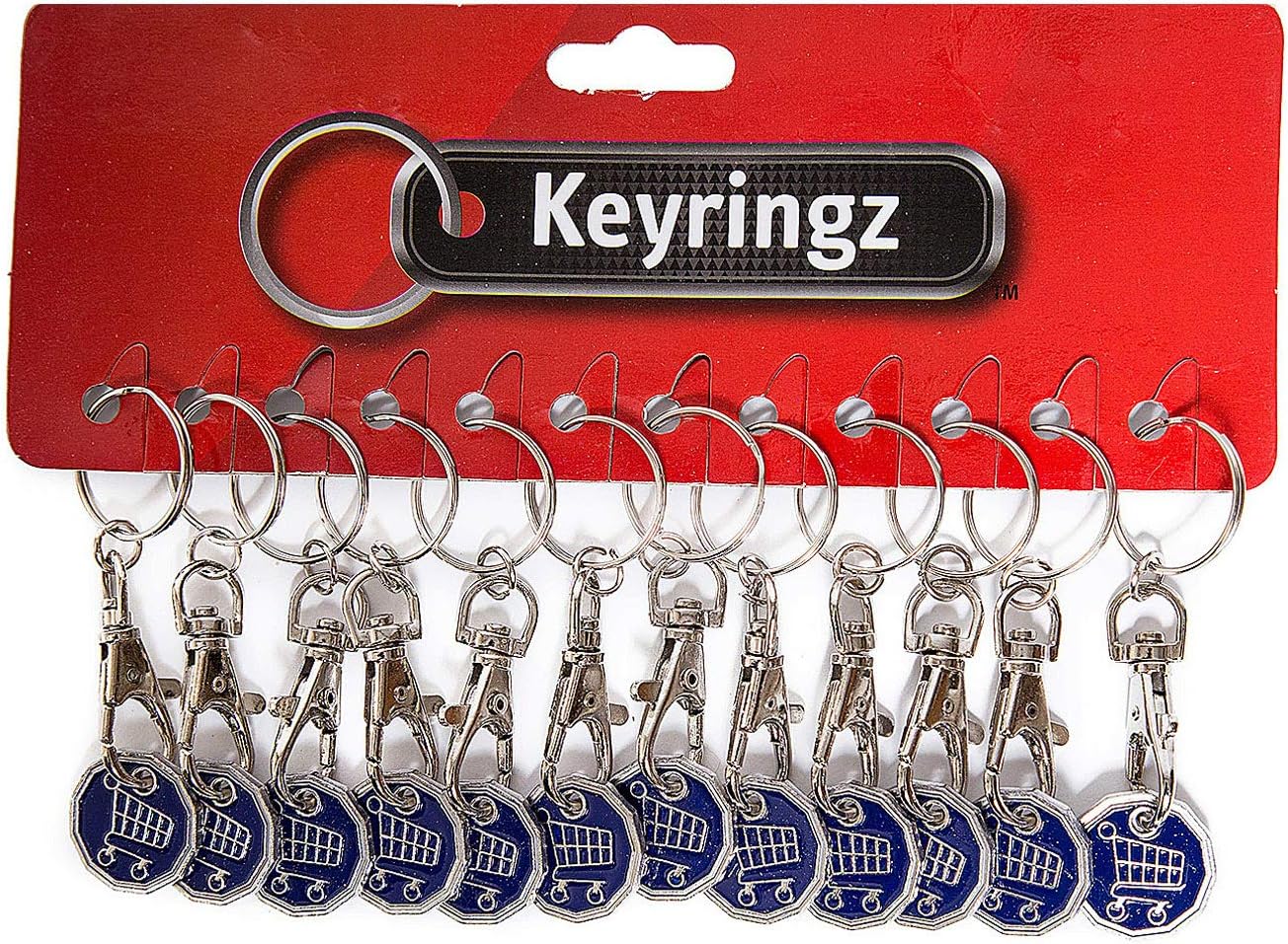 12 x Funky Trolley - Shopping Cart Token £1 Coin Replacement New 12 ...