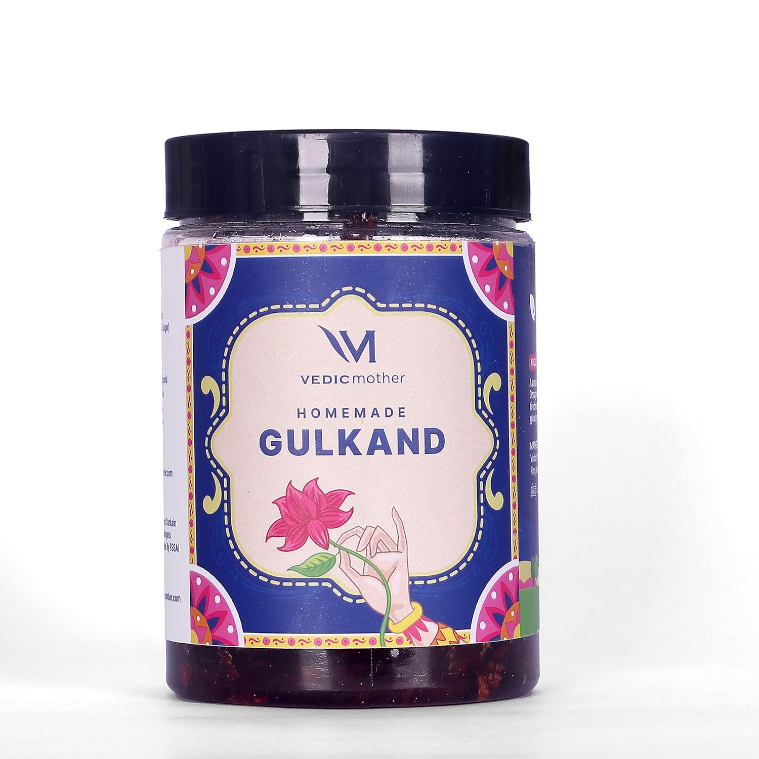 Vedic Mother Homemade Sugarfree Gulkand-500gm | Made with Blend of ...