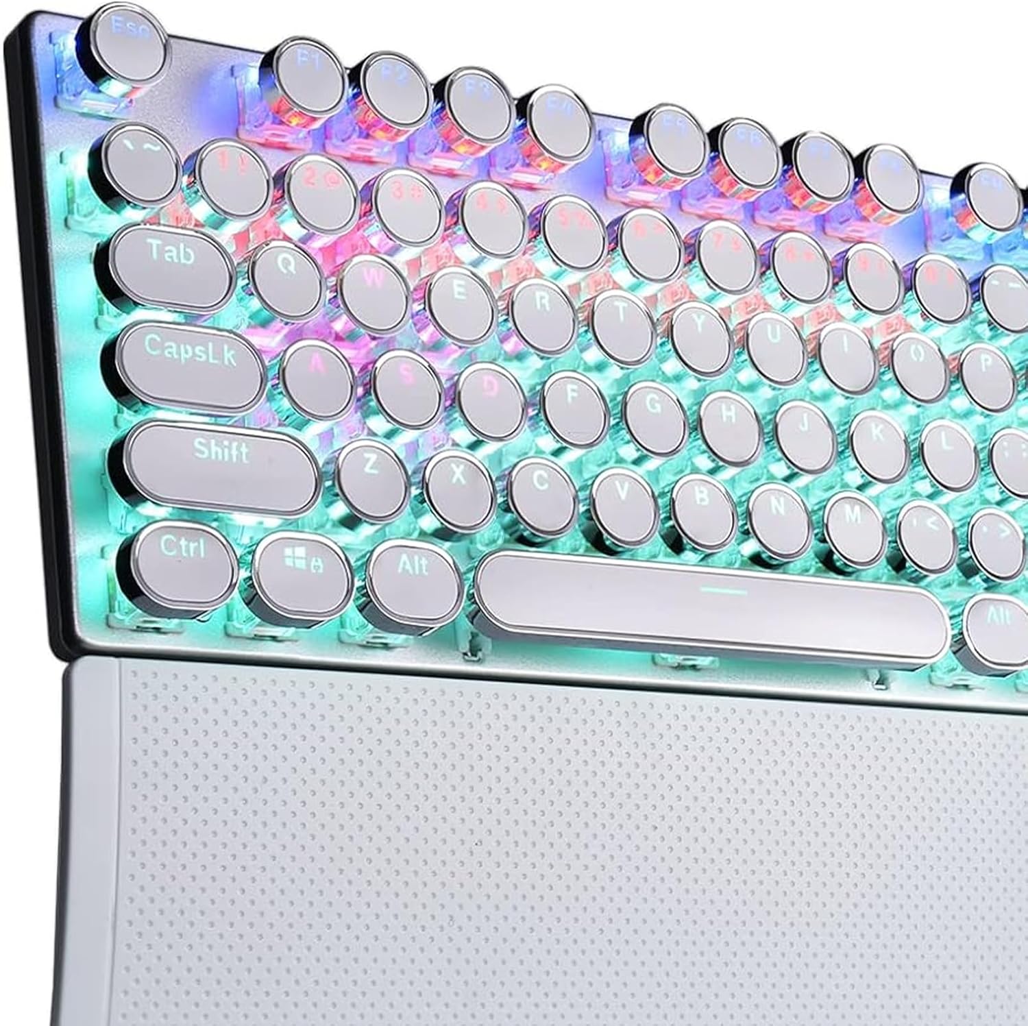 Amazon.com: Gaming Keyboard Mechanical RGB PC Wired Custom Keyboard ...