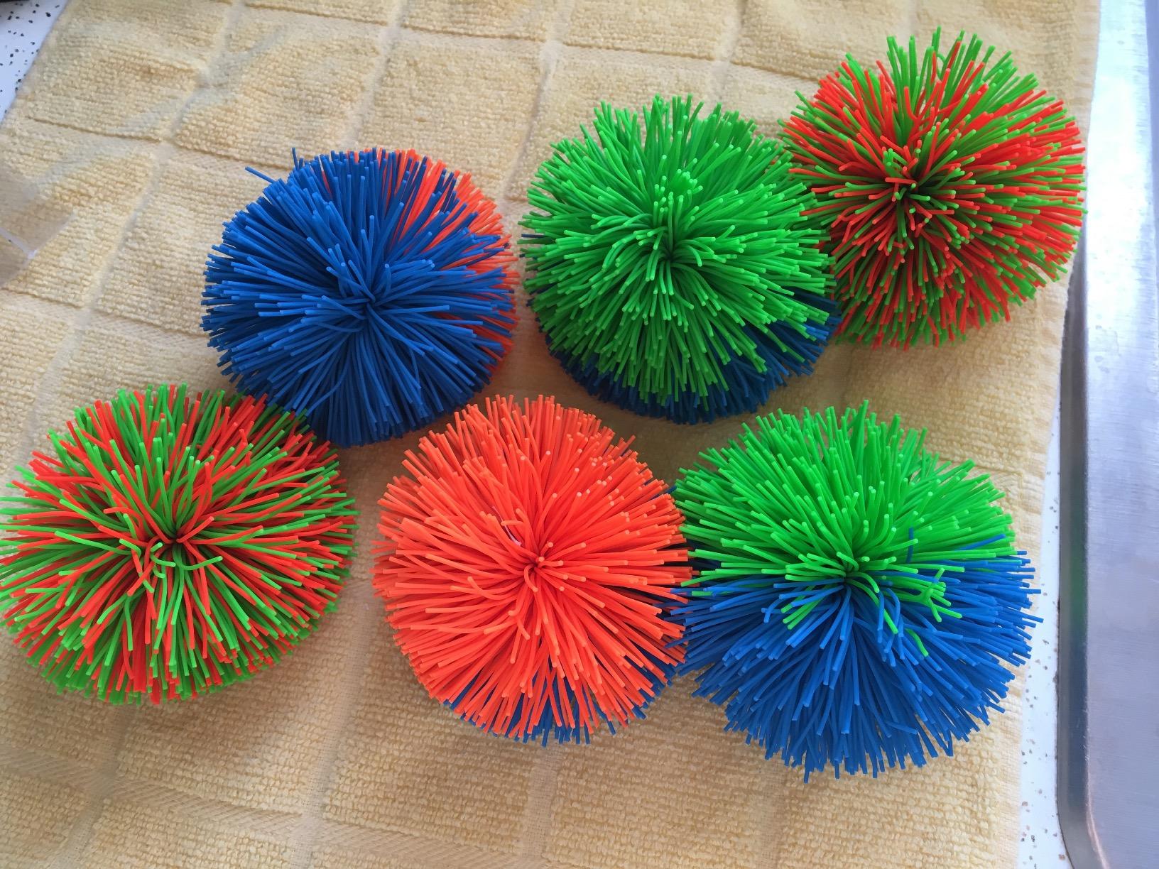 Amazon.com: Koosh Balls Multi-Color Gift Set Bundle - 6 Pack : Toys & Games