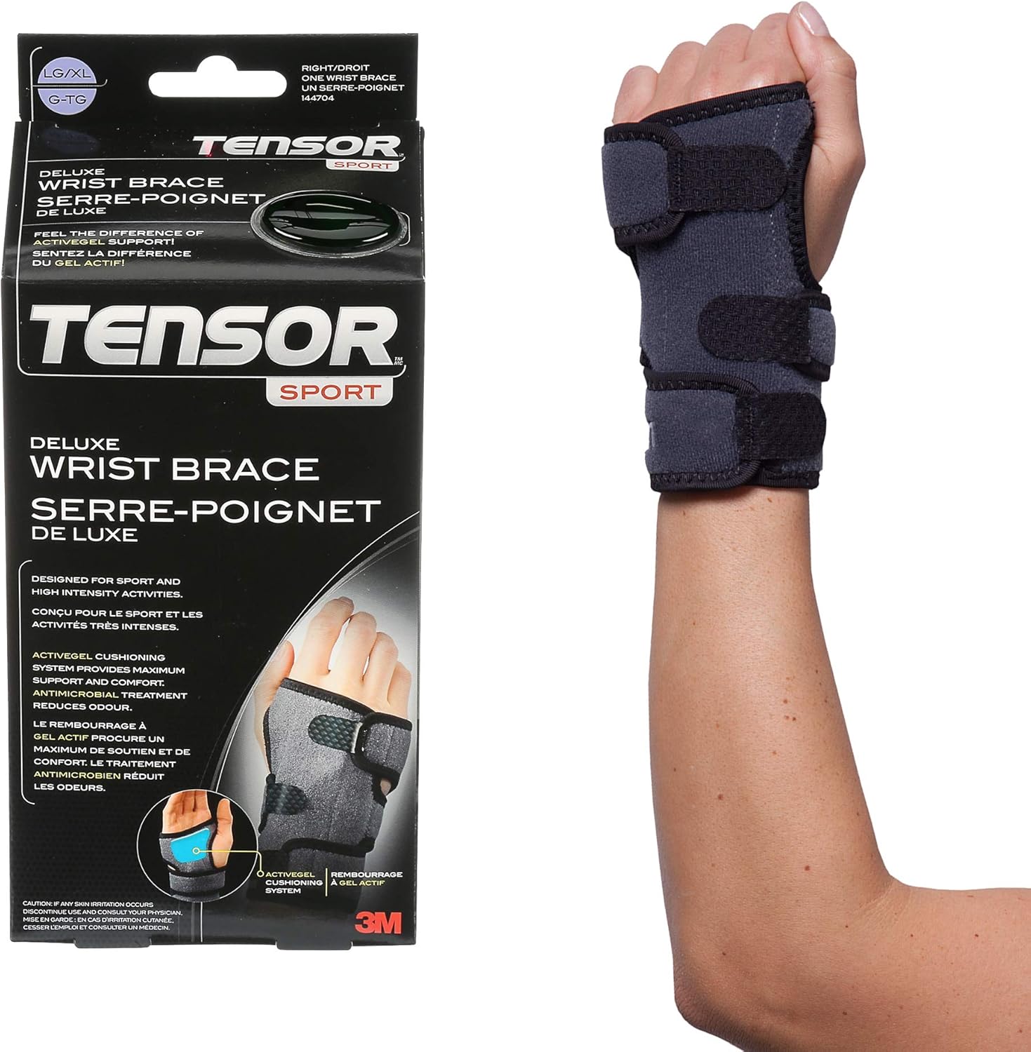 Tensor™ Sport Deluxe Wrist Brace, L/XL : Amazon.ca: Health & Personal Care