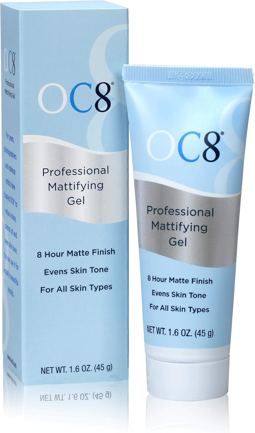 OC8 Professional Anti Shine Mattifying Gel: Oil Control Mattifier ...