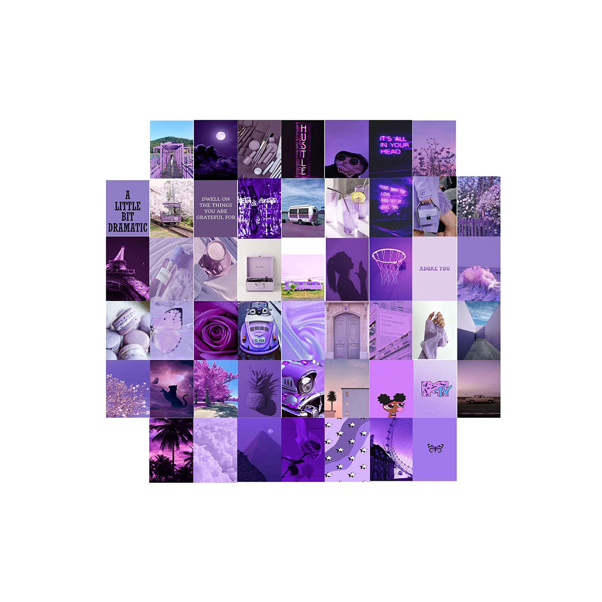 Buy A-PLY 50 Set 4x6 inch Wall Collage Kit, Photo Collage Kit for Wall ...