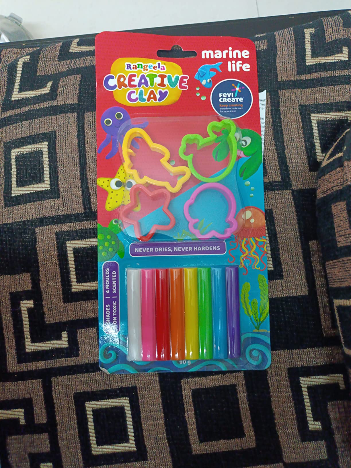 Buy Pidilite Rangeela Creative Clay Pack Marine Life (90gm), Multi ...