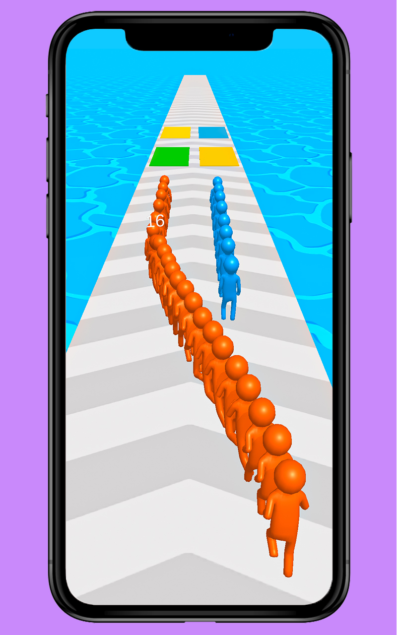 Colors Crowd Match Runners: Hide & Seek Camo Survival Challenge - App ...