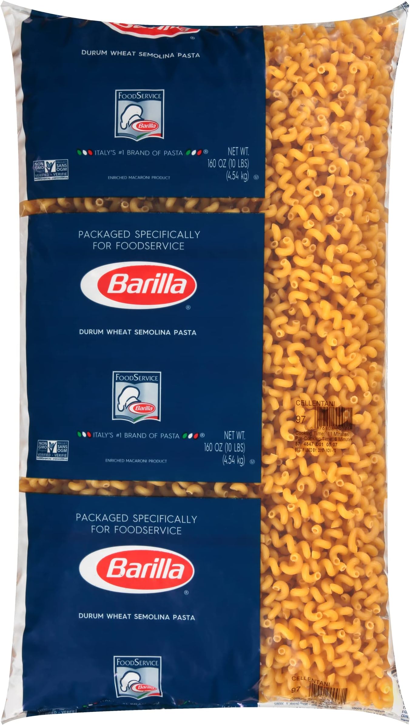 Amazon.com : BARILLA SPAGHETTI 8oz : Grocery & Gourmet Food