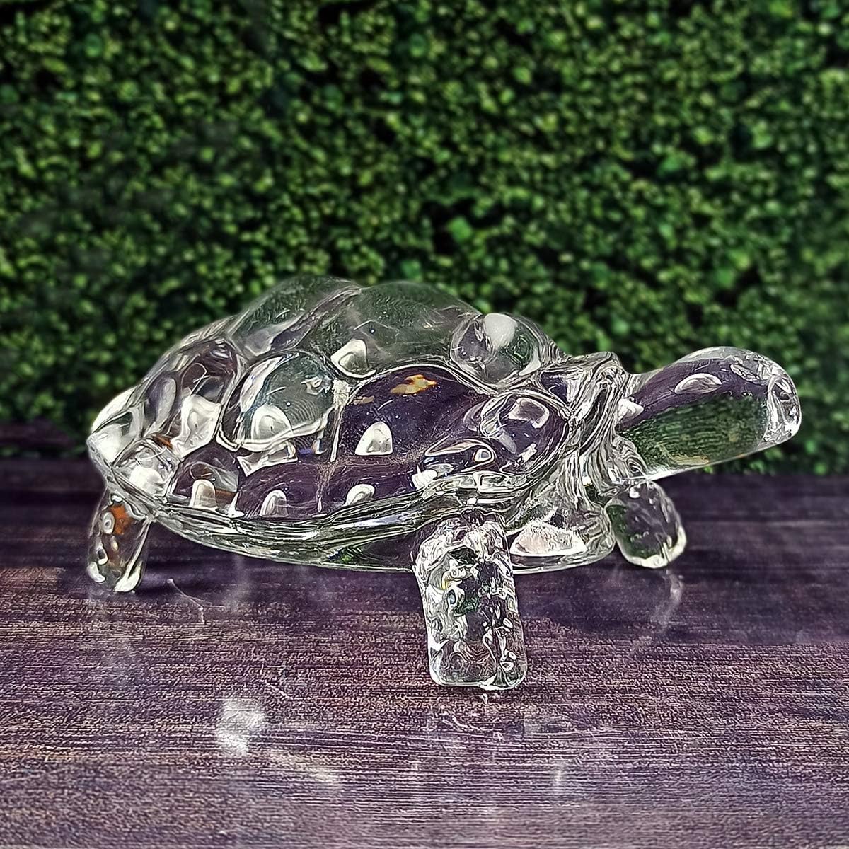 Buy LIELA -Crystal Glass Turtle : Glass Tortoise for Good Luck Crystal ...