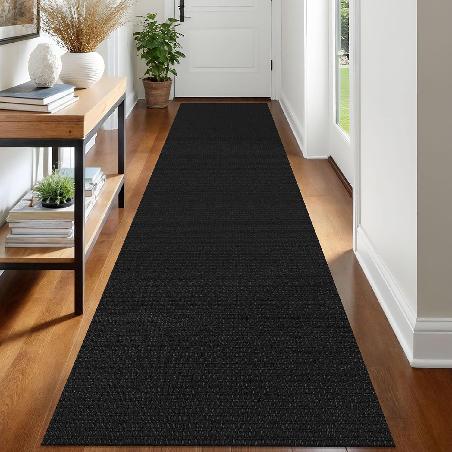 Amazon.com: IOHOUZE Washable Runner Rug 2.6x12 Non Slip Rubber Backed ...
