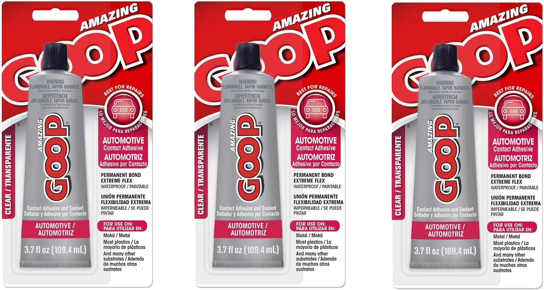 Amazon.com: Amazing GOOP 160012 Automotive Adhesive - 3.7 fl. oz ...