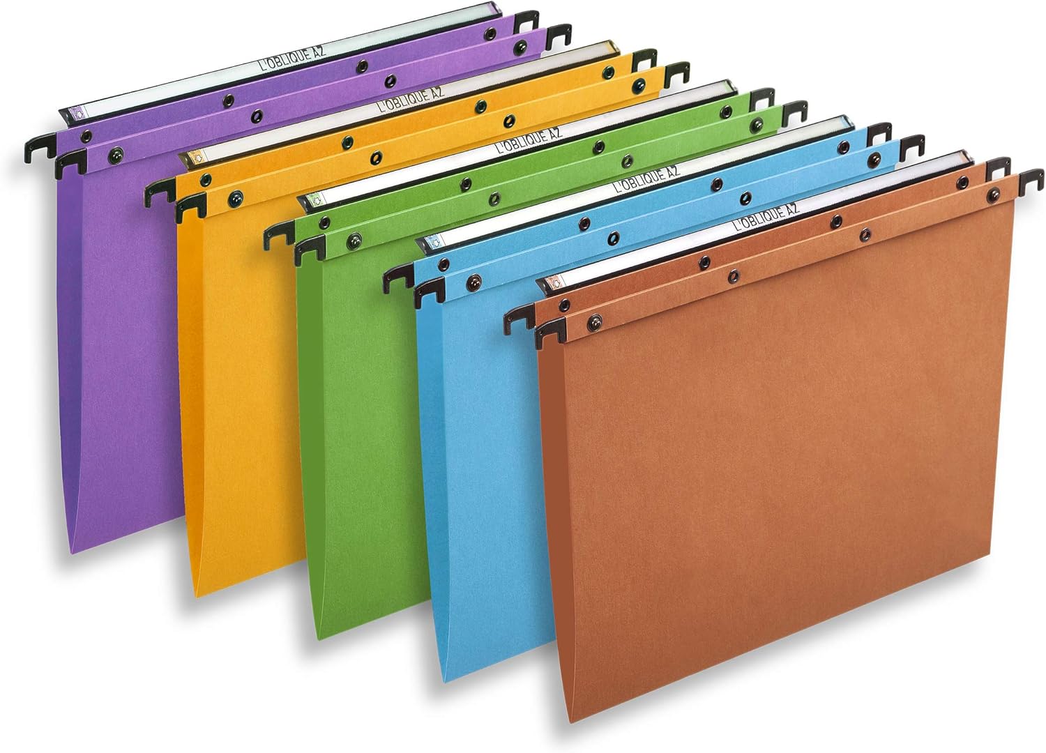 Amazon.com : Elba Oaz 10 Suspension Files with Drawers A4 V-Base Kraft ...