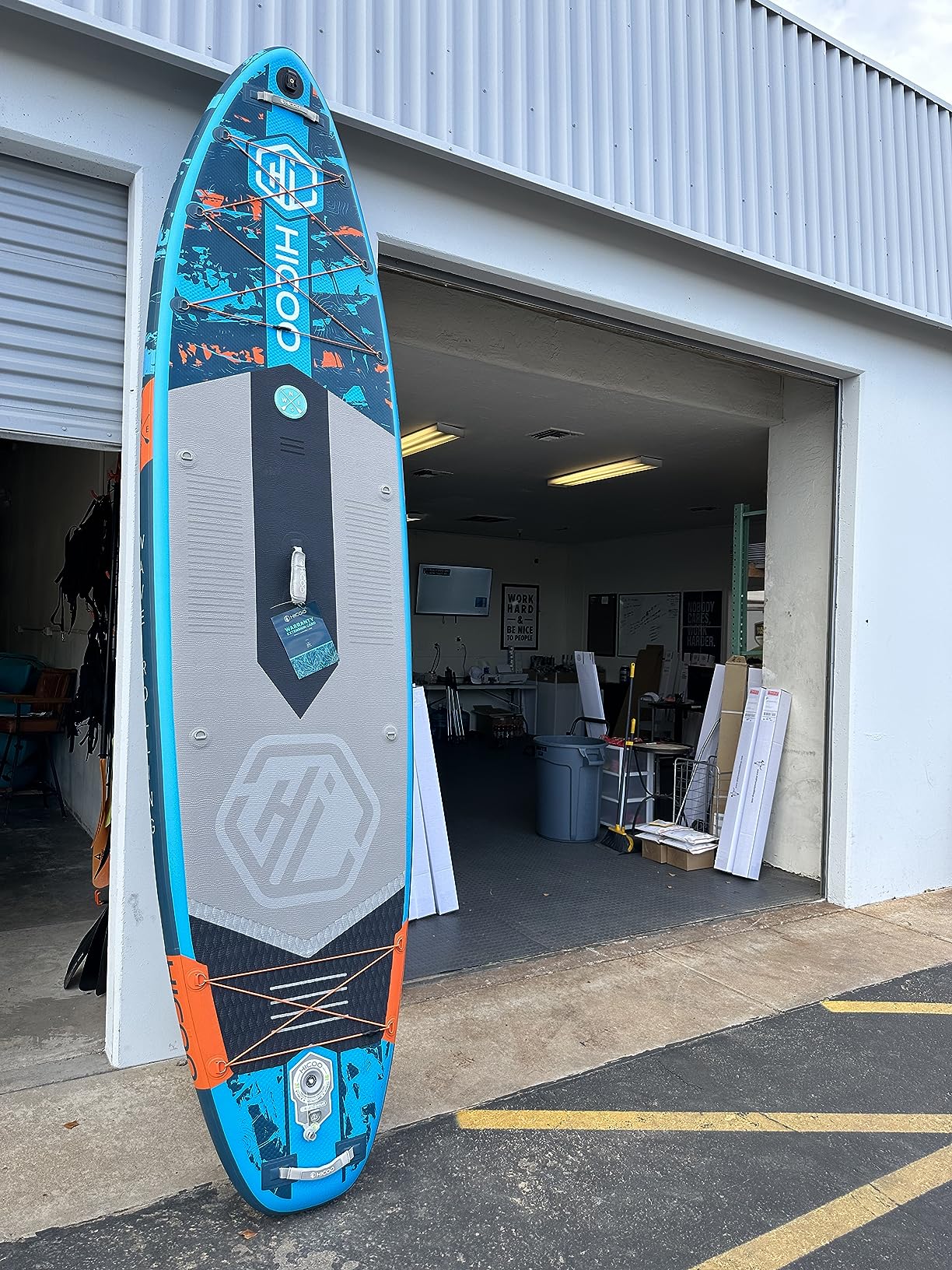 $11/mo - Finance HICOO 11'6''×34"×6" Extra Wide Inflatable Paddle Board ...