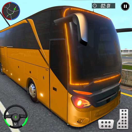 Euro Bus Driving Simulator 3D: Ultimate Bus Driver Game: Luxury Coach ...