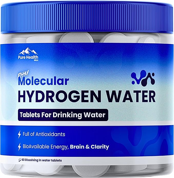 Amazon.com: PHM Hydrogen Water Tablets for Drinking Water - H2 ...