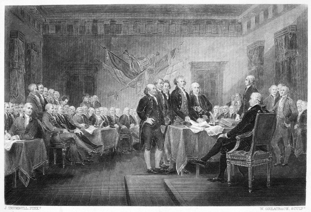 Declaration Of Independence Signing Painting