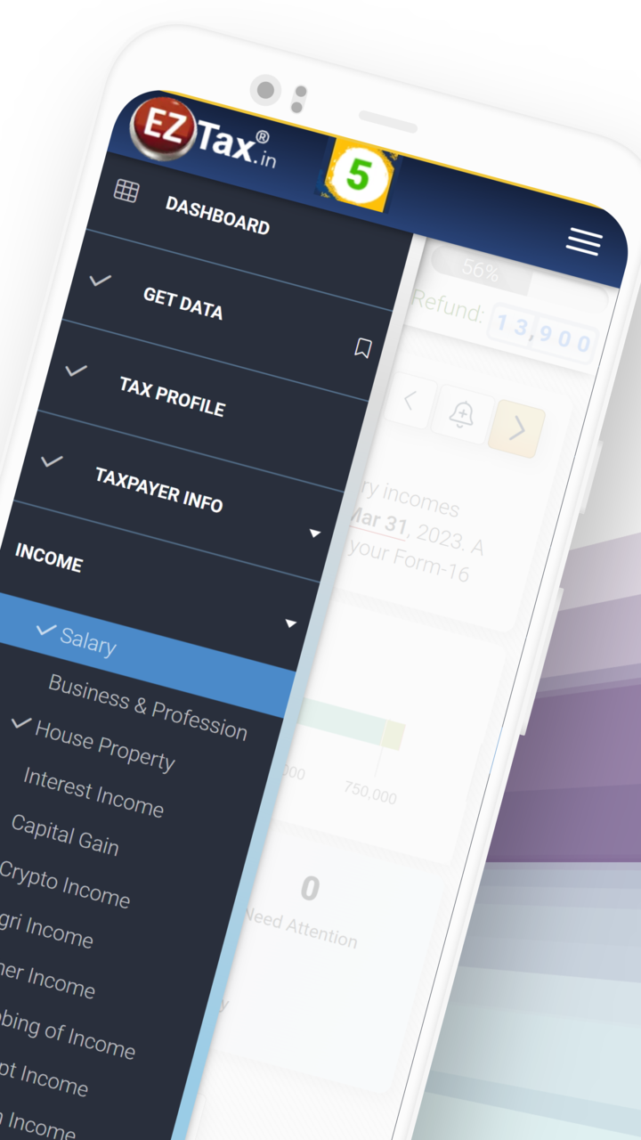 100% Free Income Tax Return, ITR e-Filing App. #1 Savings with Tax ...
