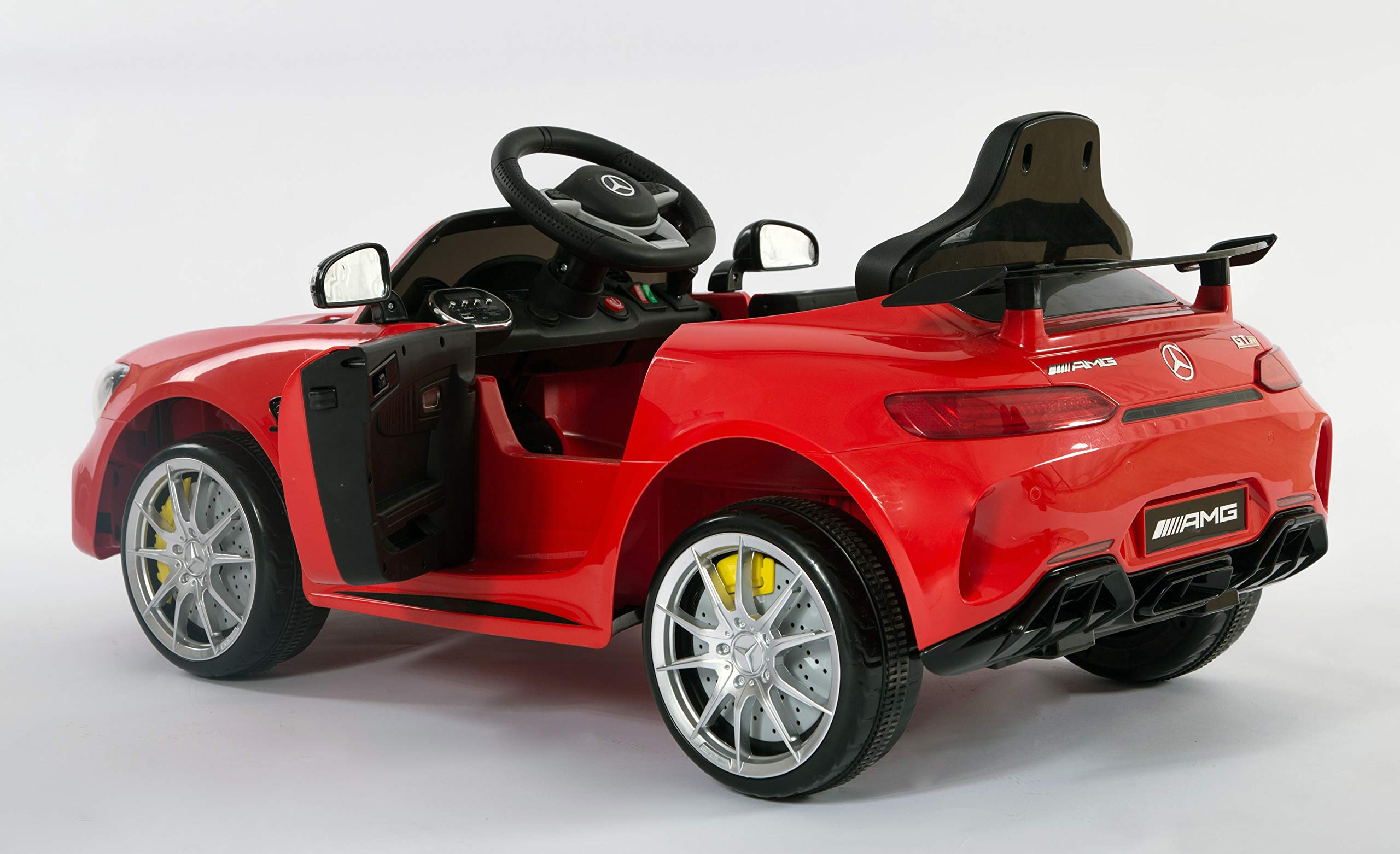 Mercedes Benz GTR AMG Battery Powered Kids Electric Ride On Toy Car ...