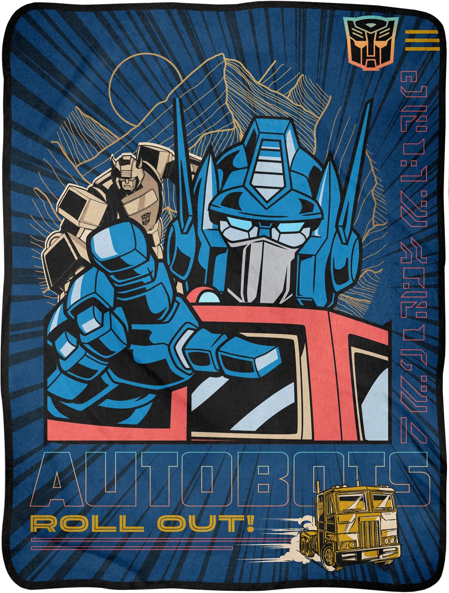Amazon.com: Transformers Blanket, 60"x80" Transformers Squares Silky ...
