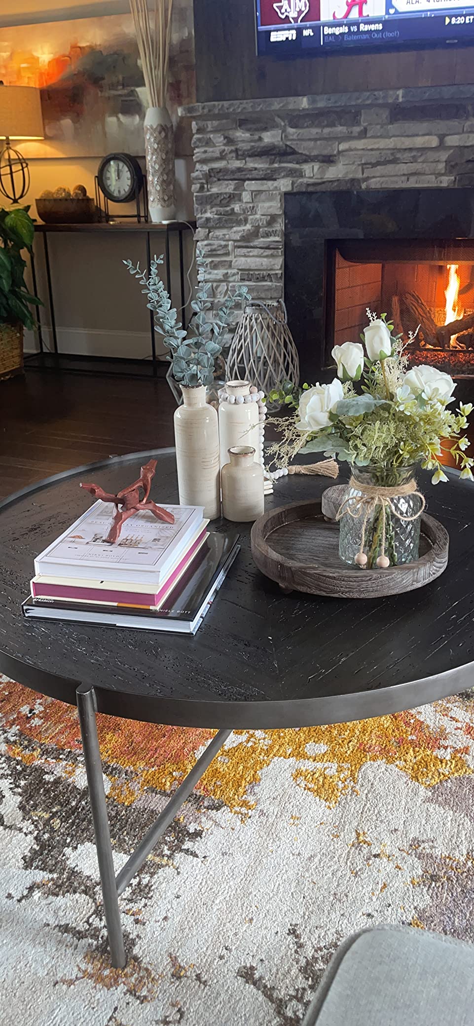 $8/mo - Finance CwlwGO- Ceramic Rustic White Vase for Home Decor, Set ...