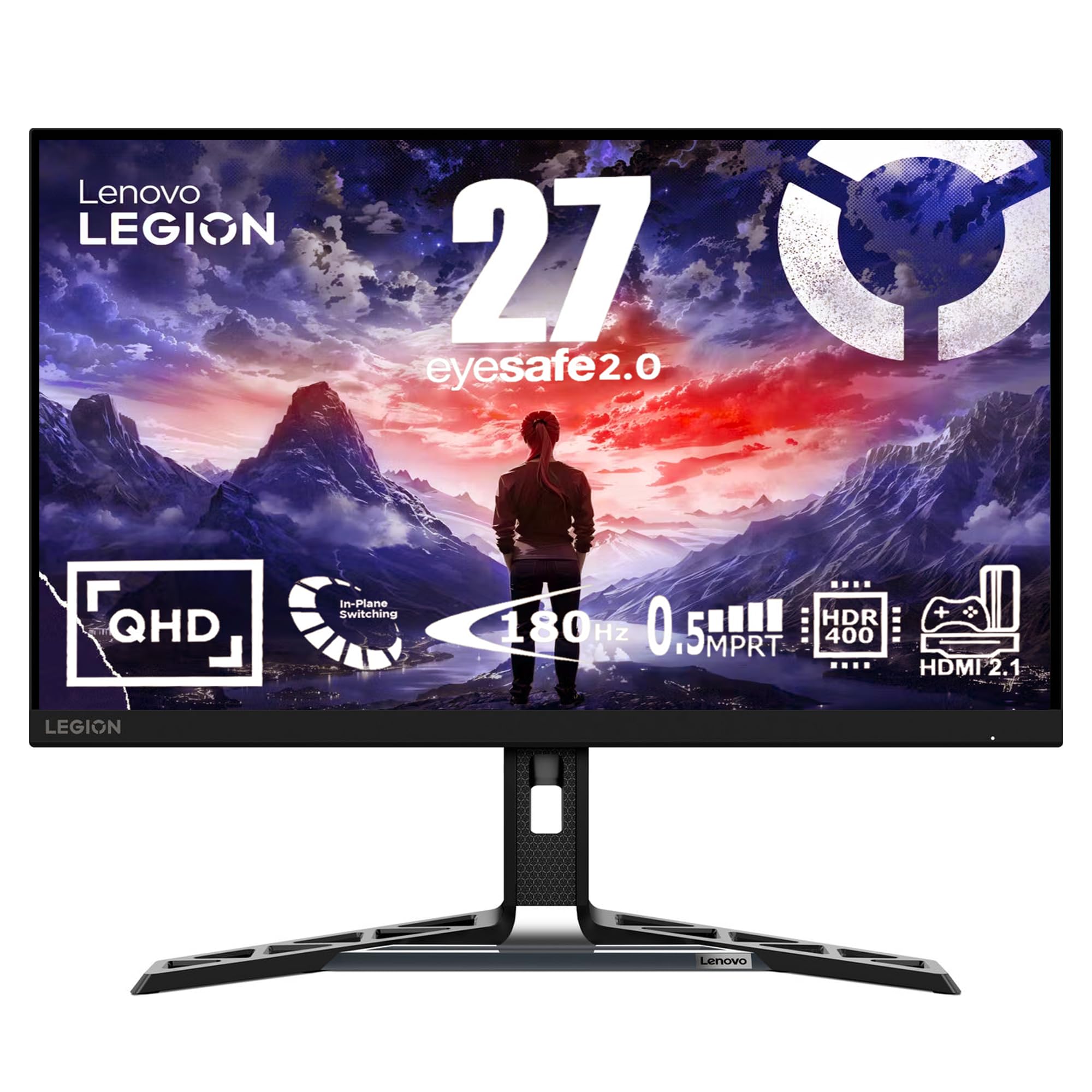 Lenovo Legion R27qe | 27 Inch QHD Gaming Monitor | 2560x1440 | 180Hz ...