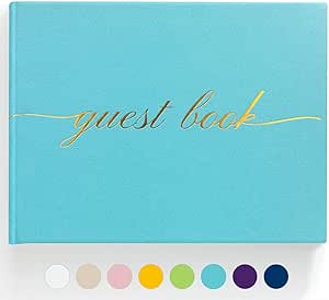 Amazon.com: Elegant Wedding Guest Book - Perfect for Wedding Receptions ...
