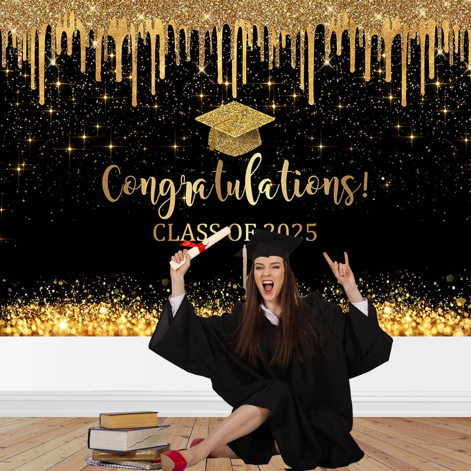 Graduation Backdrop Design Graduation Party Photo Booth Backdrop,
