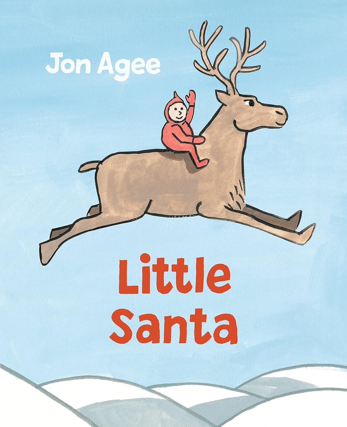 Little Santa: Jon Agee: 9781912650781: Amazon.com: Books