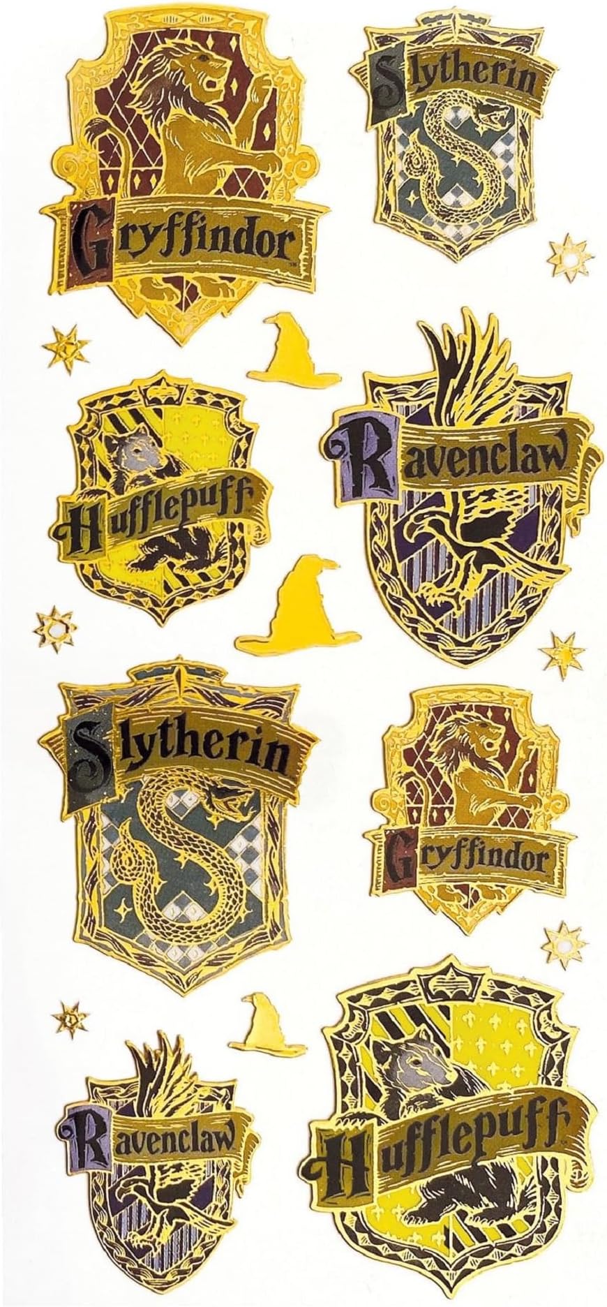 Amazon.com: Paper House Productions Harry Potter Houses of Hogwarts ...