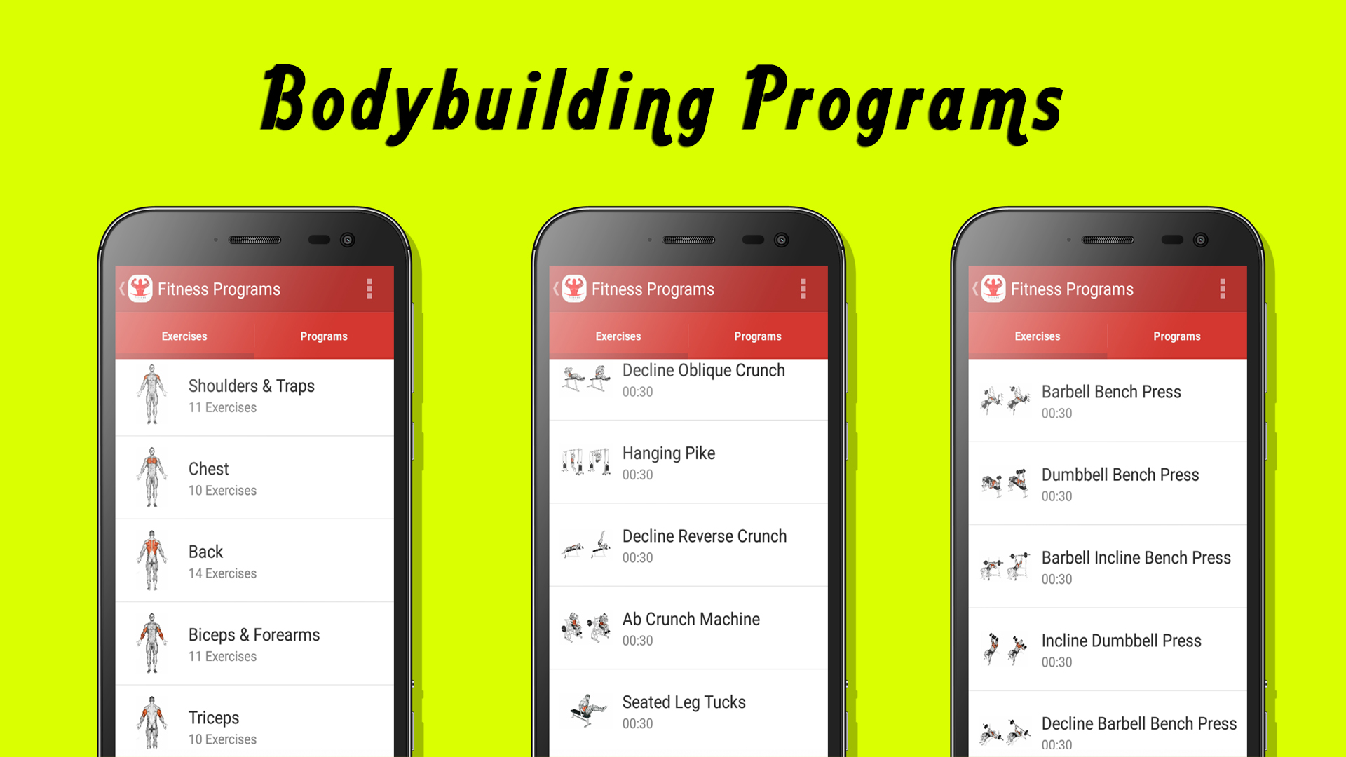 Bodybuilding Programs - App on Amazon Appstore
