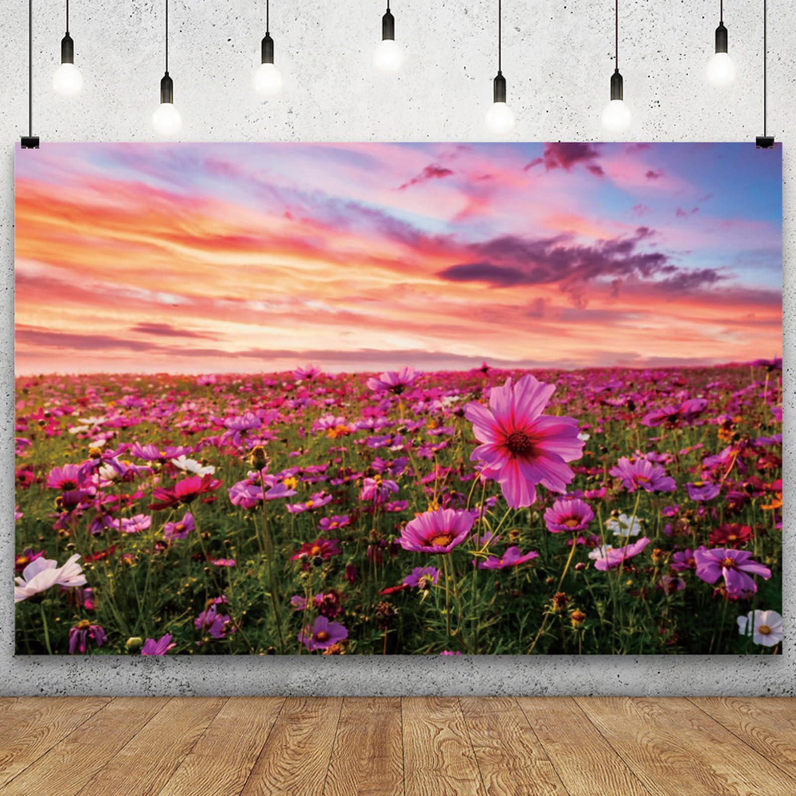 Amazon.com : Hello Spring Backdrop Spring Party Decorations 6x4FT ...