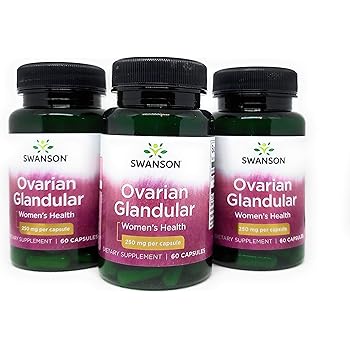 Amazon.com: Swanson Ovarian Glandular Women's Hormone Ovarian Health ...