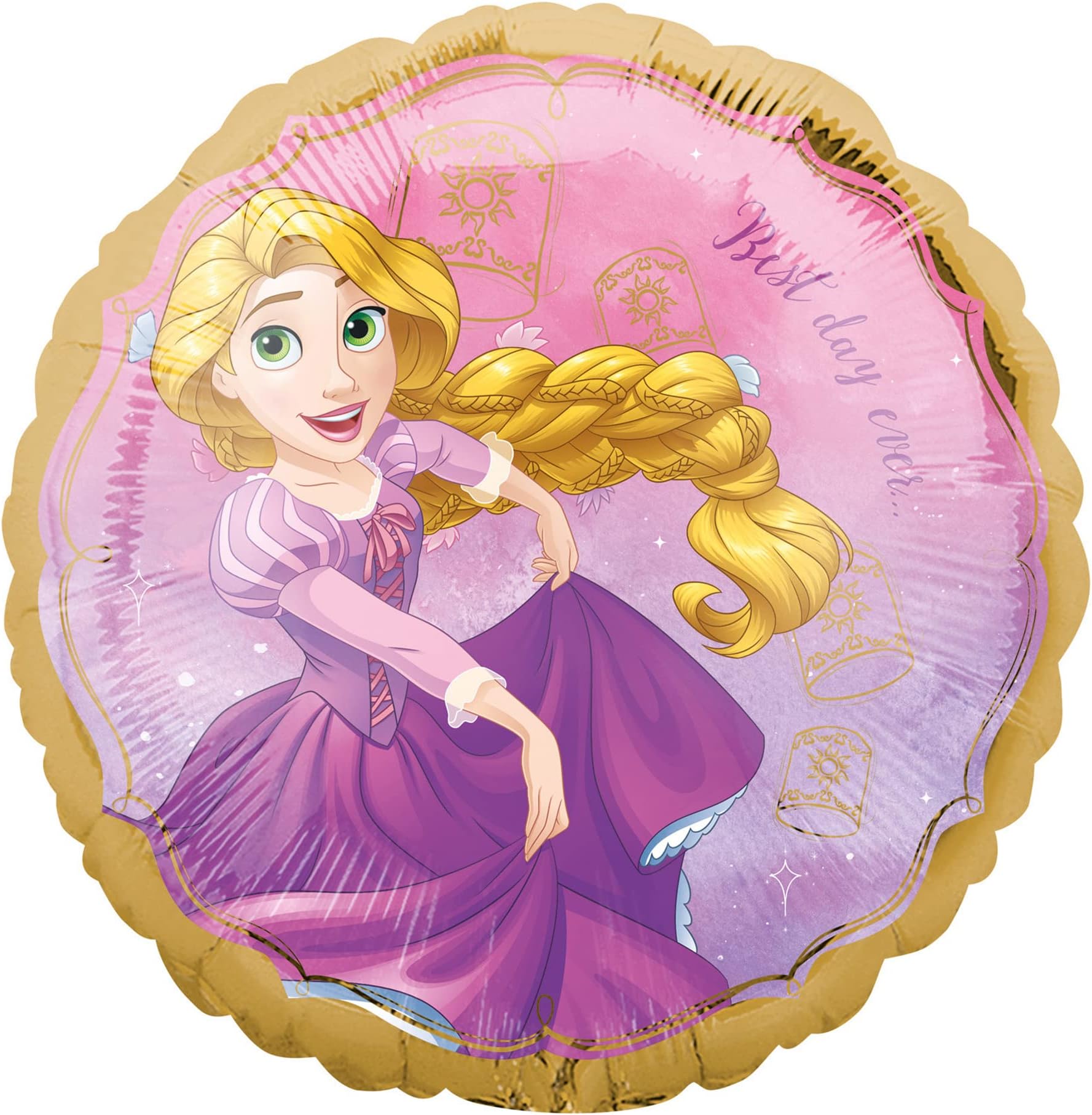 Amazon.com: Disney Princess Rapunzel Super Shape 31" Mylar Foil Balloon ...