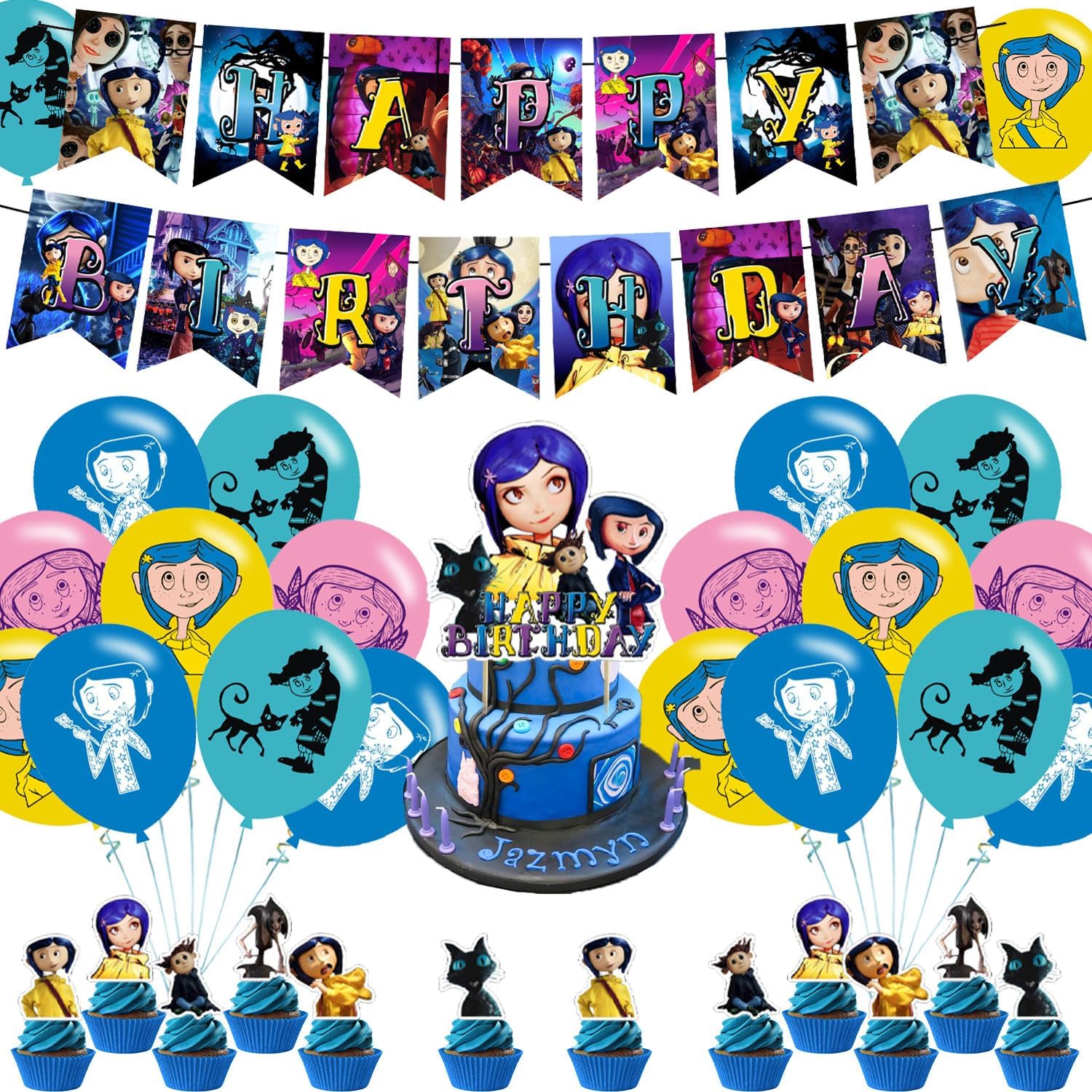 Amazon.com: Caroline Theme Birthday Party Decorations,Caroline Party ...