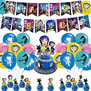 Caroline Theme Birthday Party Decorations,Caroline Party Supply Set for ...