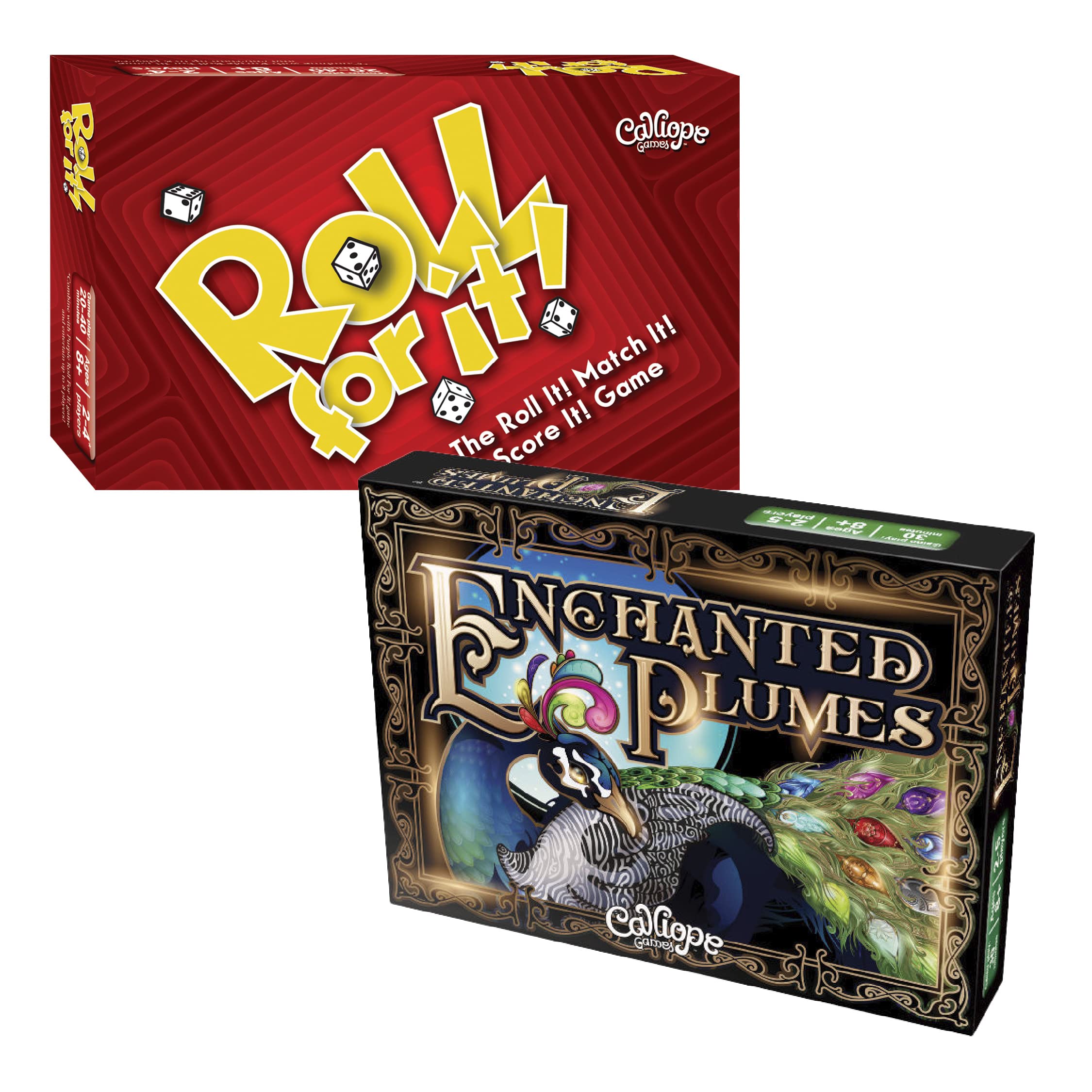 Amazon.com: Calliope Games Roll for It! Red Edition and Enchanted ...