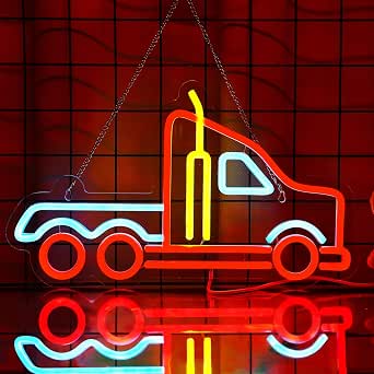 CoolGift Mart vehicle neon sign (Style truck) : Amazon.co.uk: Lighting