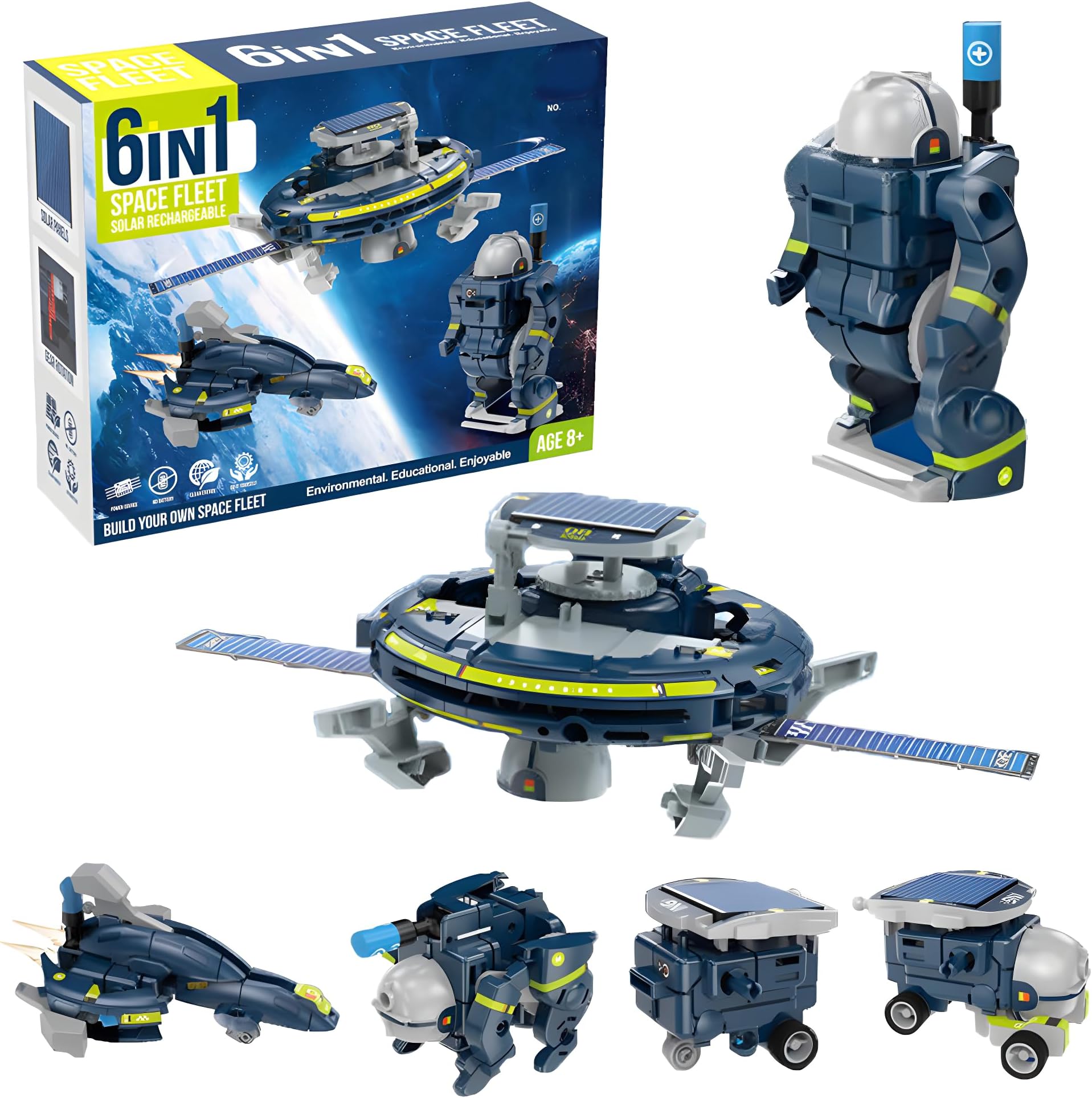 REMOKING Educational Solar Robot Kit,12 in 1 Science Experiment Kit ...