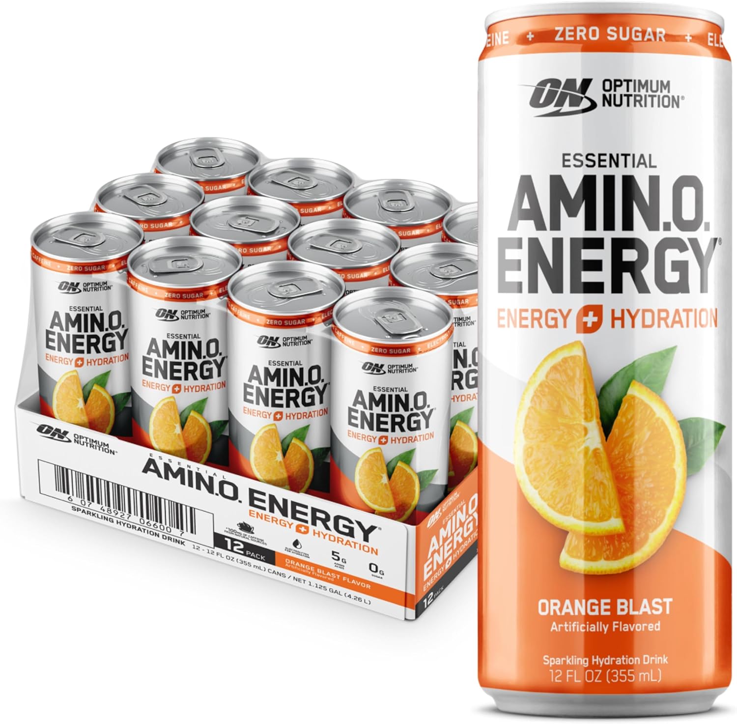 Amazon.com: Optimum Nutrition Amino Energy Sparkling Hydration Drink ...
