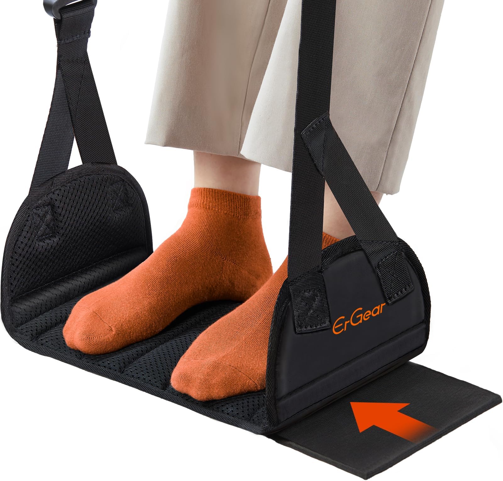 Amazon.com: Airplane Travel Footrest, Portable, carryon Foot Rest ...